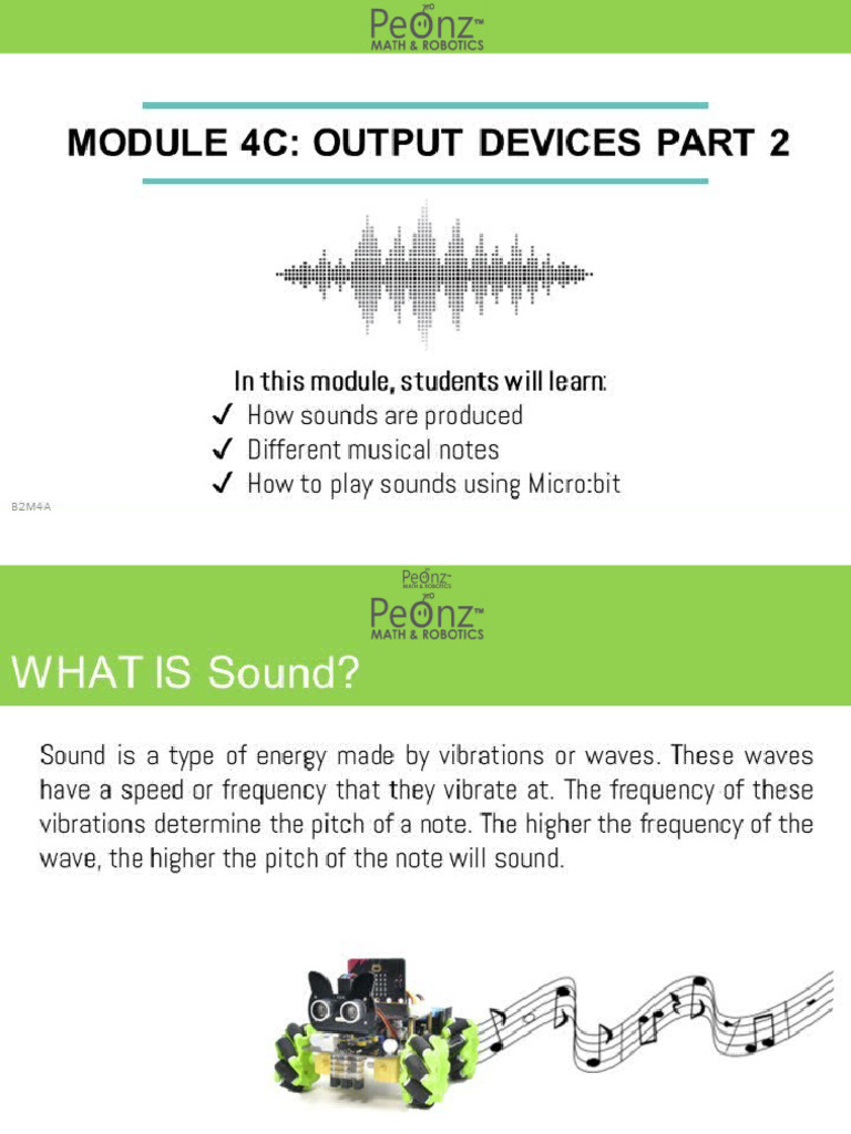 Microbit Lesson 4C 2023 | PDF