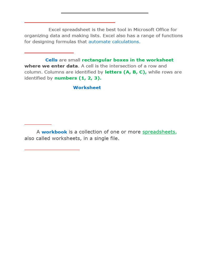Prepare Excel | PDF | Microsoft Excel | Spreadsheet Software