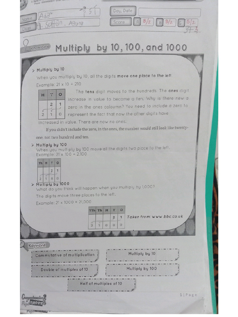 4th Math C Part 2 | PDF