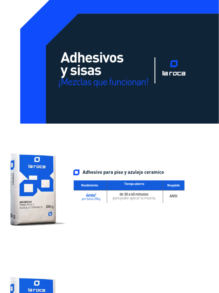 Adhesivos y Sisas | PDF