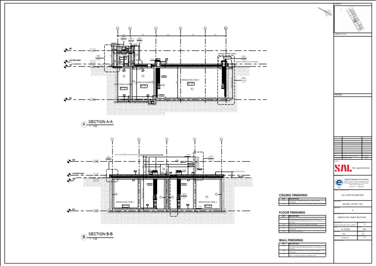Ruhlz1 Geo Ms 17 DW A 000210 Irrigation Tanks Sections | PDF | Building ...