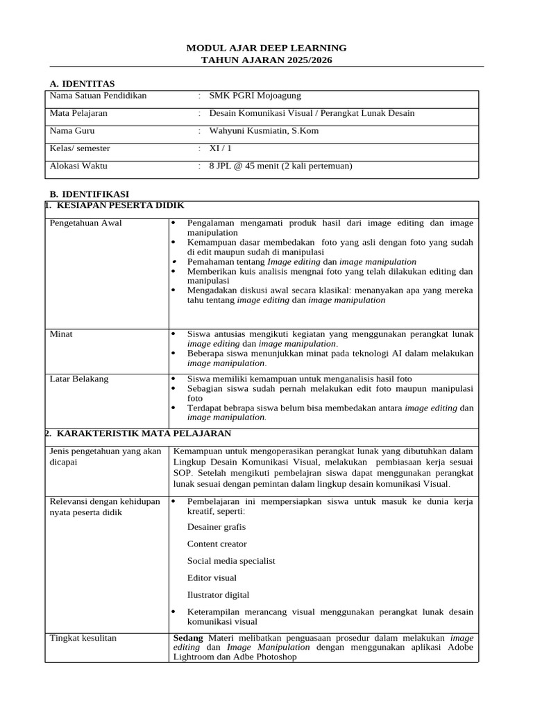 Ma DPL PL Desain | PDF