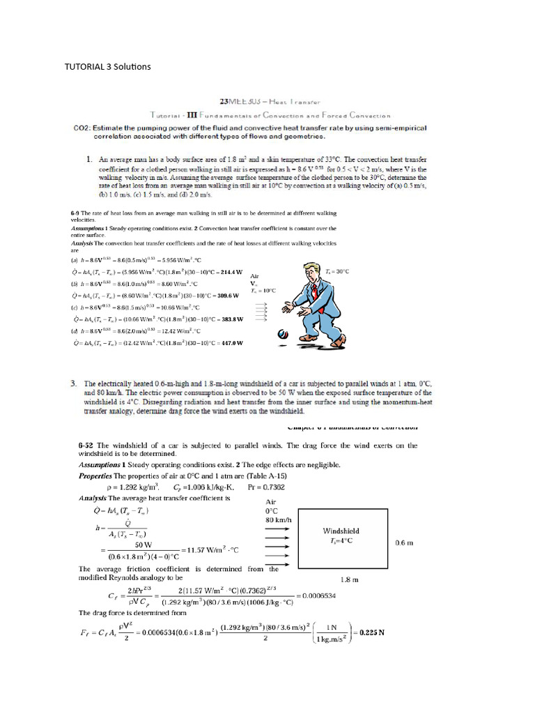 Tutorial 3 Solutions | PDF