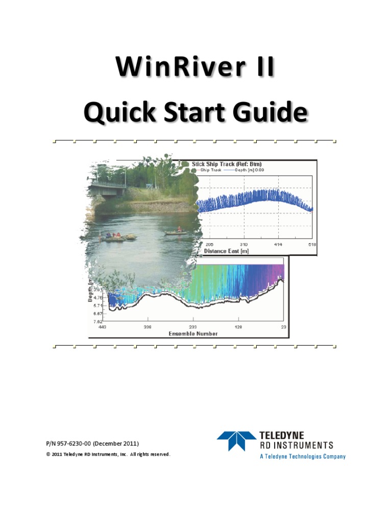WinRiver II Quick Start Guide | PDF | Compass | Filename