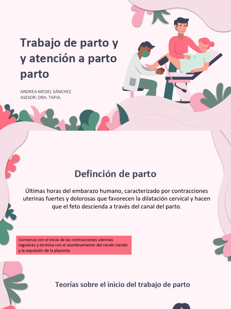 Atenci N Al Parto | PDF | Parto | Salud maternal