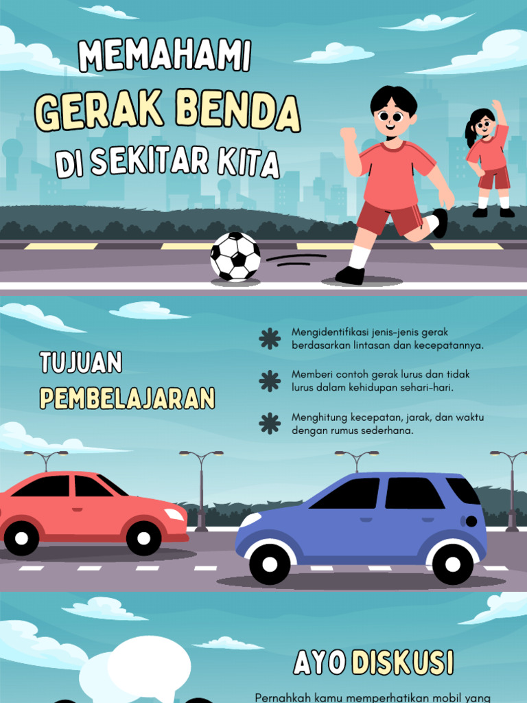Jenis-jenis Gerak dan Rumus Kecepatan | PDF
