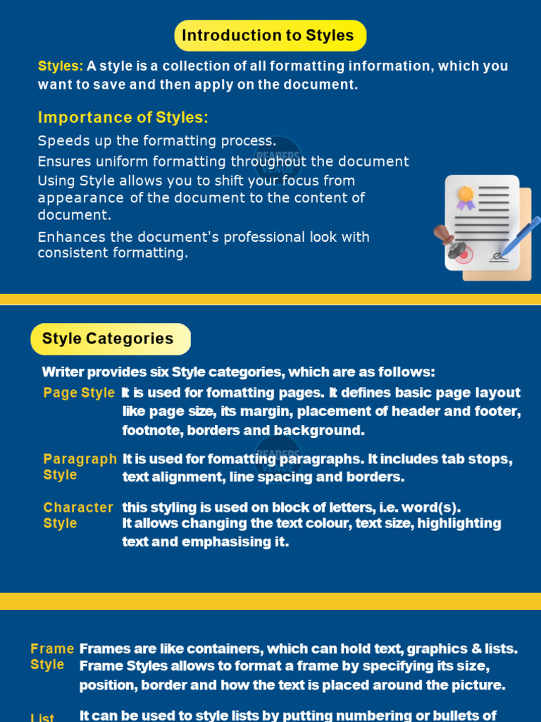 Understanding Document Styles and Formatting | PDF | Button (Computing ...