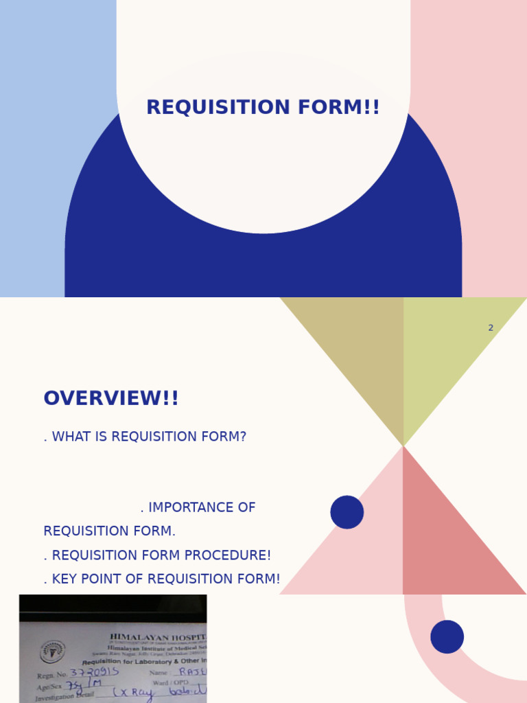 Requisition Form!!1 | PDF