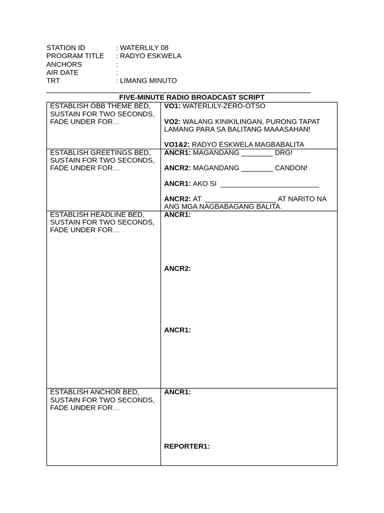 Radio Broad | PDF