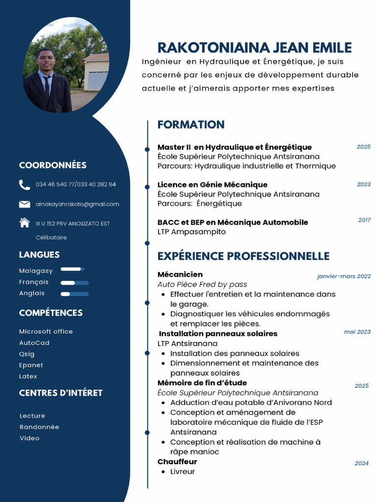 Rakotoniaina Jean Emile-1 | PDF
