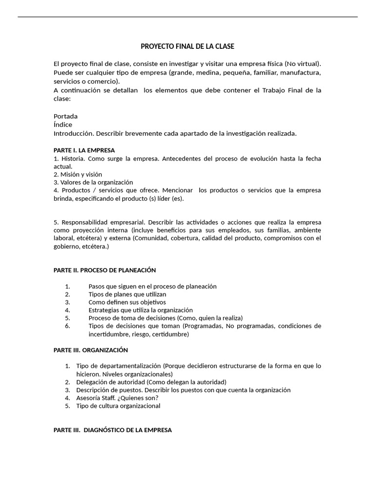 PROYECTO - FINAL - DE - ADMON - Doc RRHH | PDF | Planificación | Business