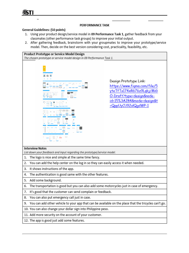 GROUP-1-TEM-10 Performance Task 12 | PDF | Prototype
