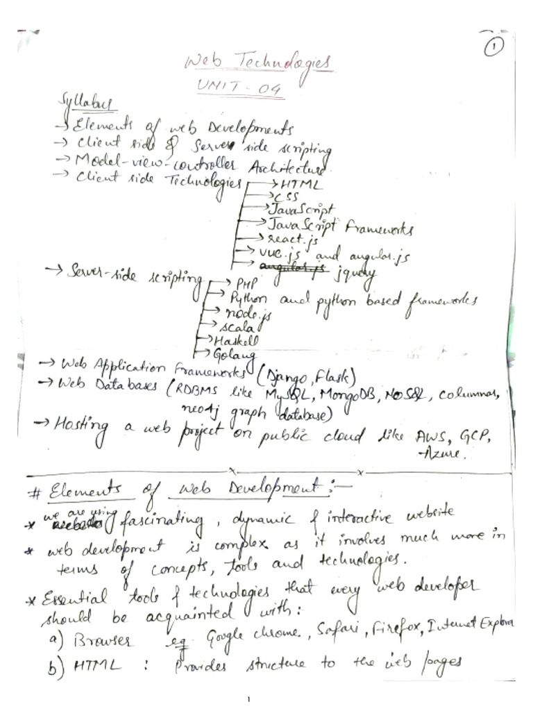 webTech_unit4_notes (3) | PDF