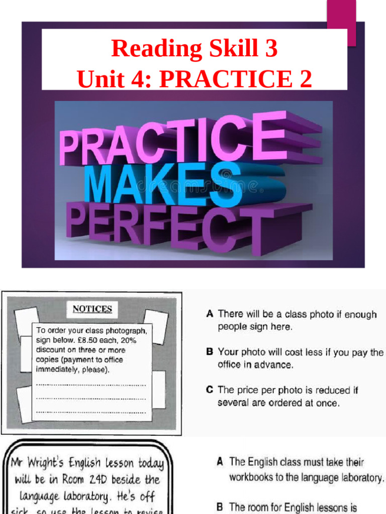 Unit 4. PRACTICE 2 | PDF