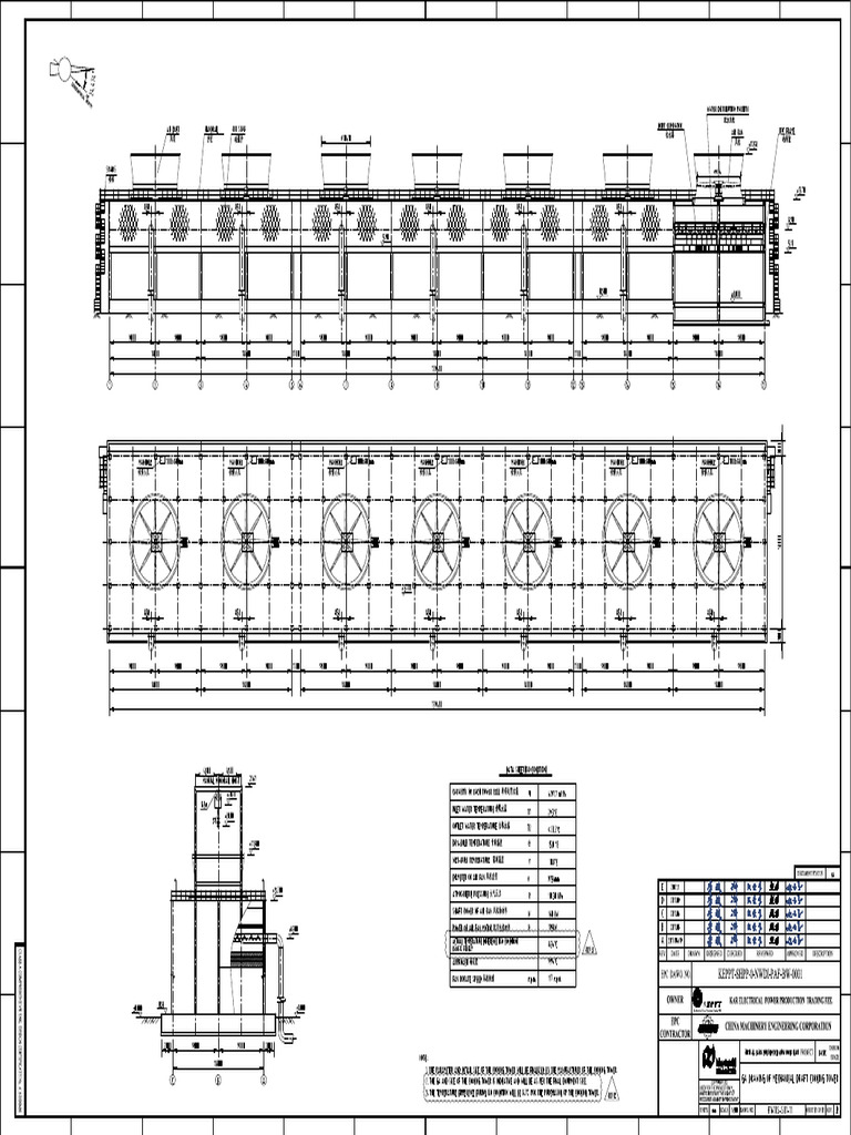Keppt-shpp-0-Nwdi-paf-bw-0001 Rev e Ga Drawing of Mechanical Draft ...
