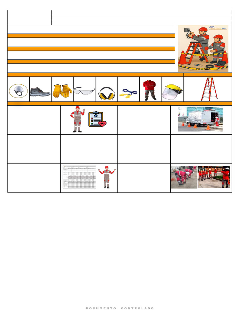 Instructivo Trabajo en Escalera de Tijera Grupo Tabasco | PDF | Escalera