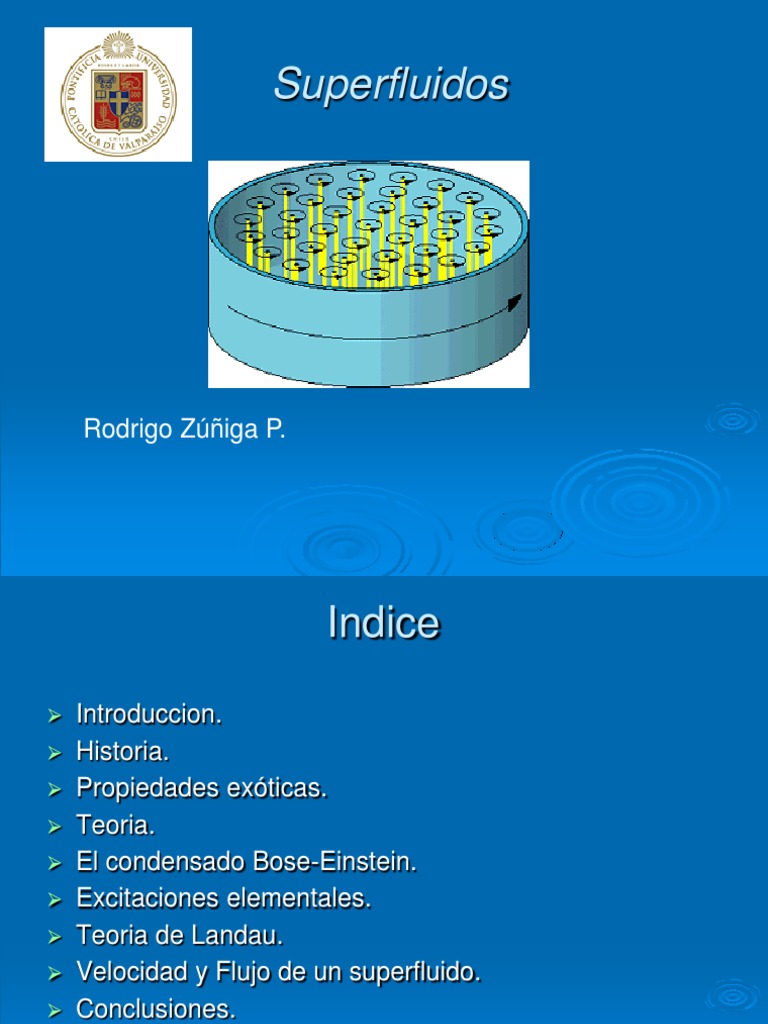 Propiedades y Ejemplos de Superfluidos | PDF | Helio | Núcleo atómico