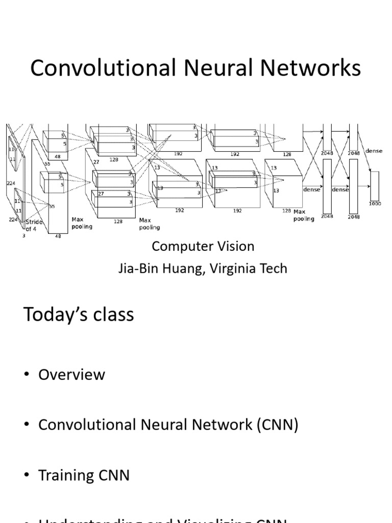 Convolutional Neural Networks | PDF | Deep Learning | Cognitive Science