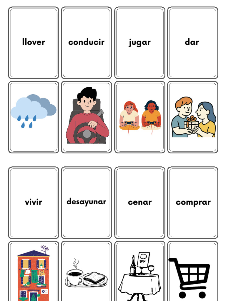 Synonyms and Antonyms Matching Game Flashcards in Blue Simple Style | PDF