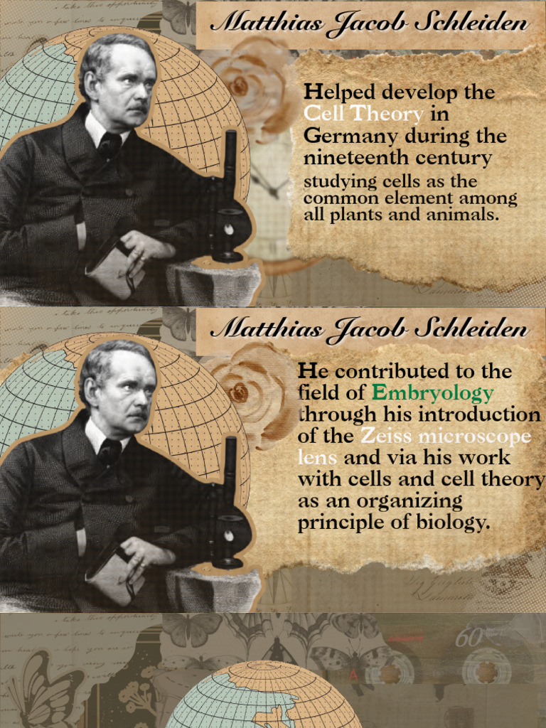 Matthias Jacob Schleiden Matthias Jacob Schleiden | PDF | Biology