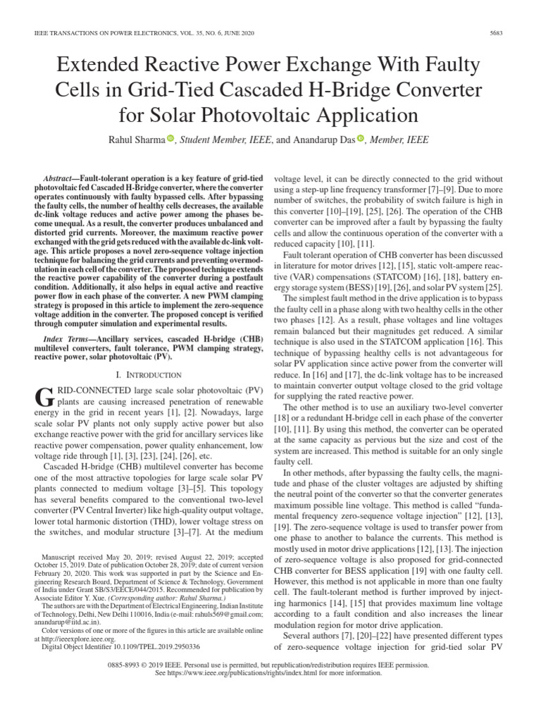 Extended Reactive Power Exchange With Faulty Cells in Grid-Tied ...