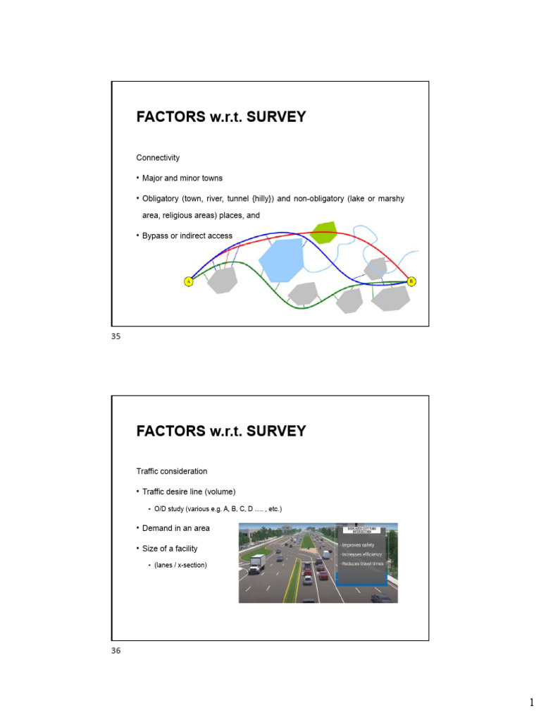 5b- Alignment Design | PDF | Surveying | Road