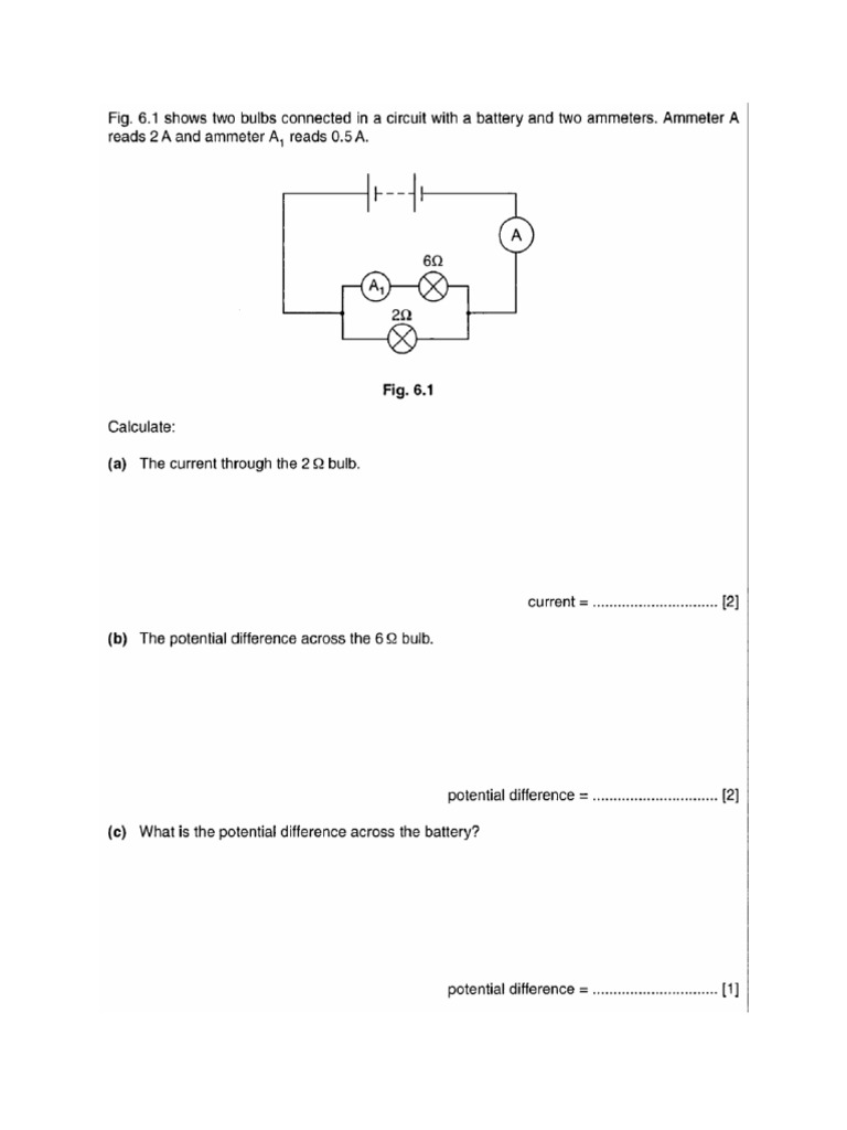 Physics Practice Questions - 6 | PDF