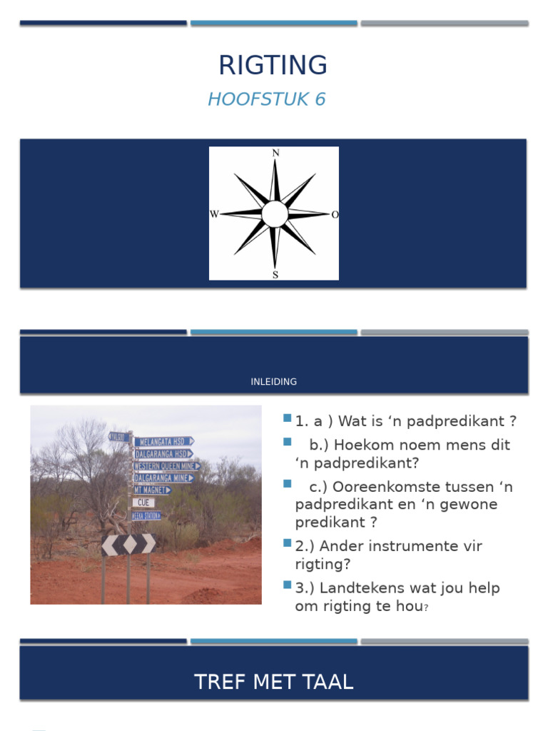 Hoofstuk 6 Rigting | PDF