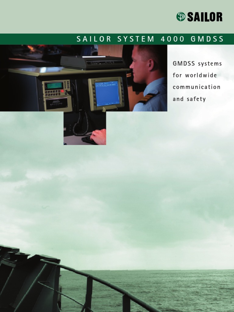 Sailor System 4000 GMDSS | PDF | Telecommunications | Electronics