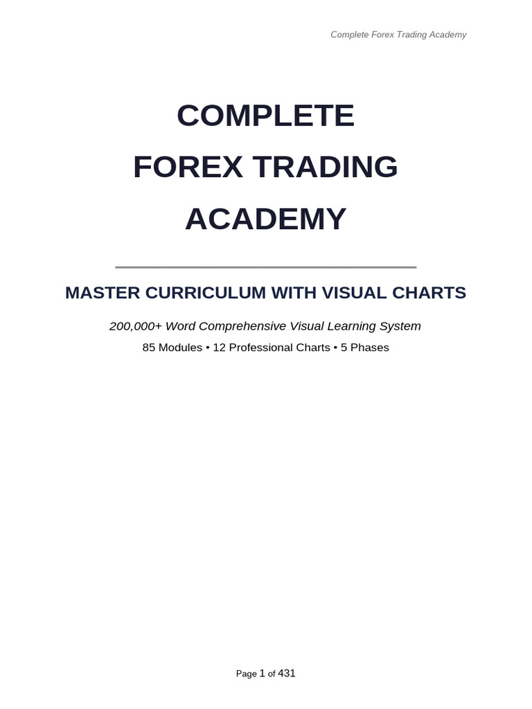 Forex Trading Academy WITH CHARTS | PDF | Foreign Exchange Market ...