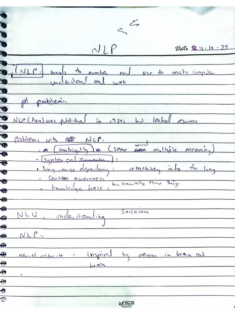 NLP | PDF