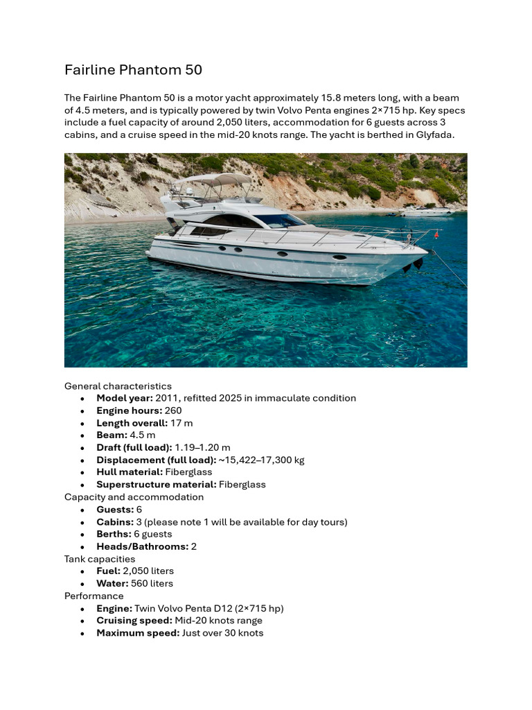 Fairline Phantom | PDF
