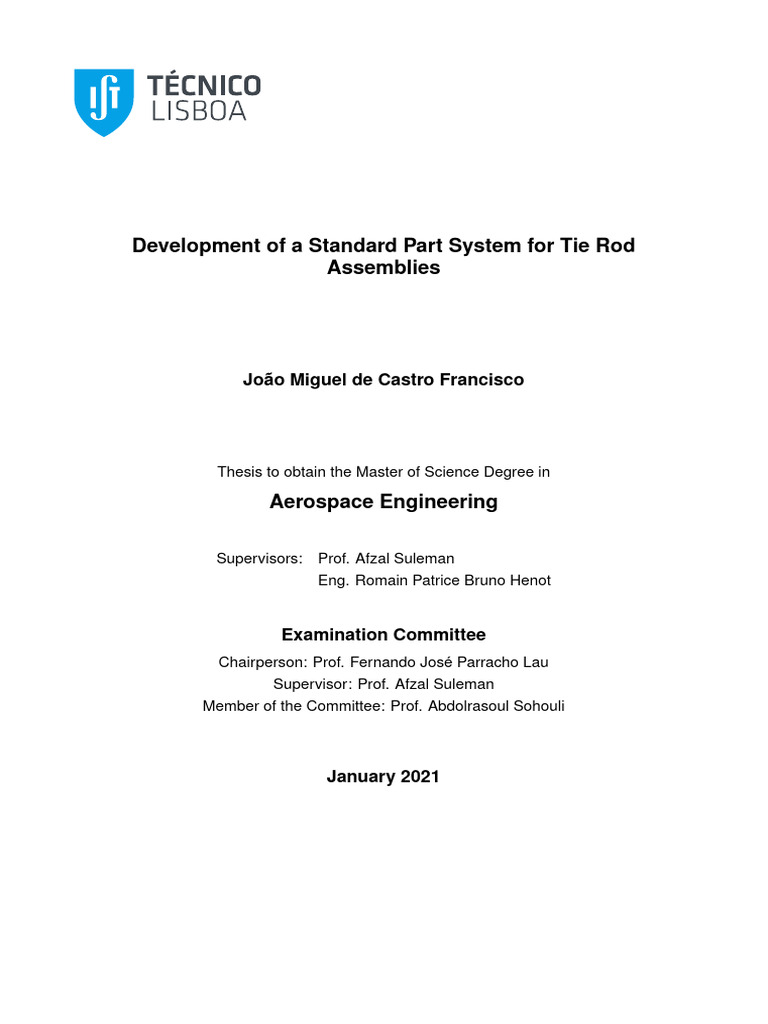 Tie Rod Design | PDF | Mechanical Engineering | Mechanics