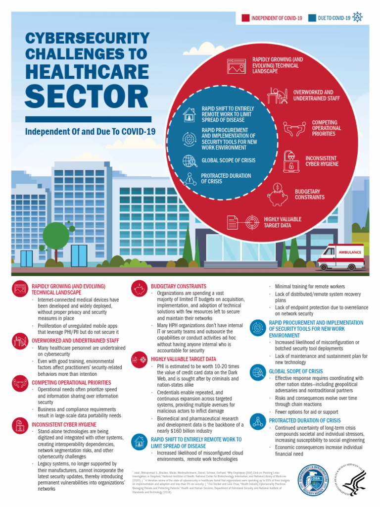 202012220800 Graphic Challenges to Healthcare | PDF | Computer Security ...