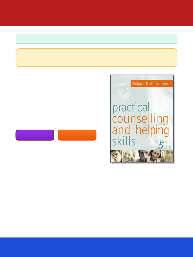 Practical Counselling Helping Skills Text and Activities for the ...