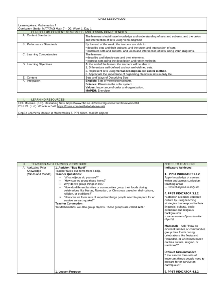 Lesson Plan Promotion | PDF | Teachers | Learning