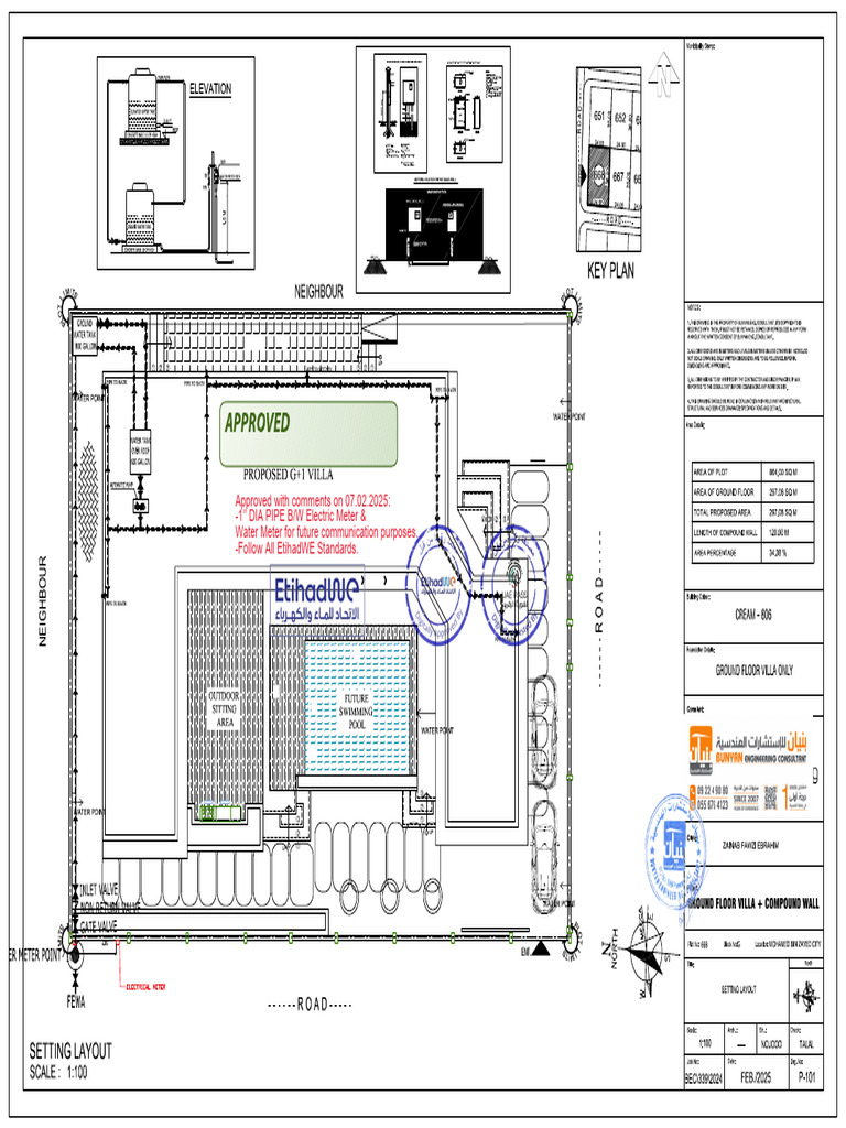 1" Pipe Installation Approval Notice | PDF
