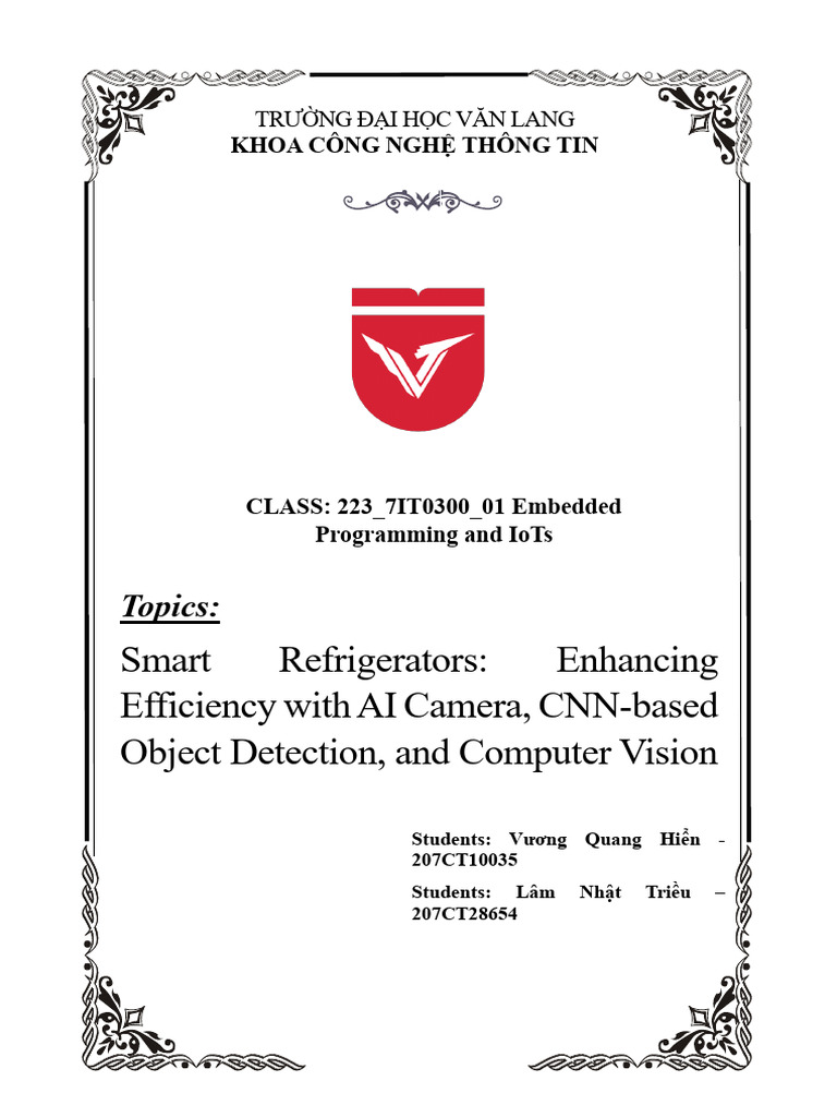 Vlu Iot Project Final Theory | PDF | Internet Of Things | Artificial ...