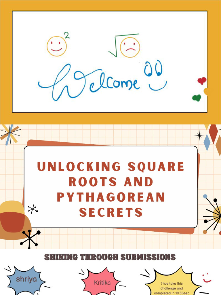 Unlocking Square Roots and Pythagorean Secrets | PDF