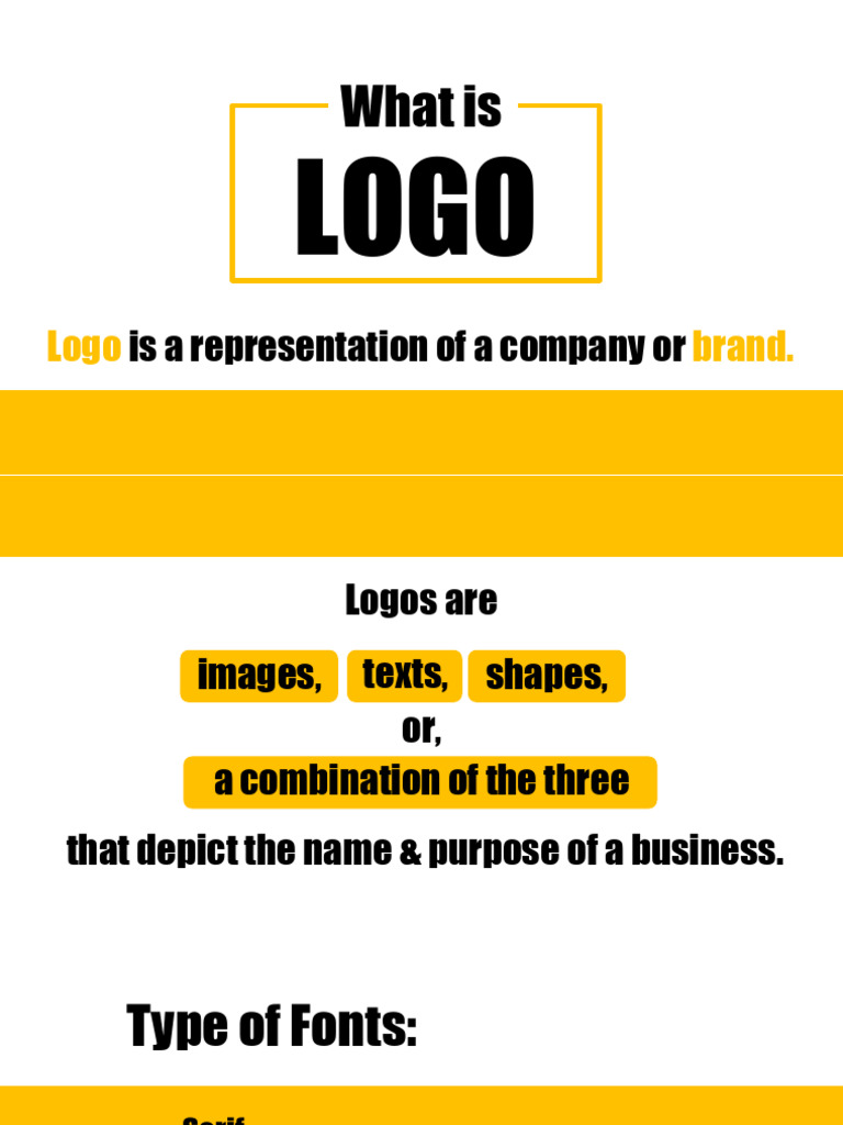 Types of Logos | PDF | Logos | Typefaces