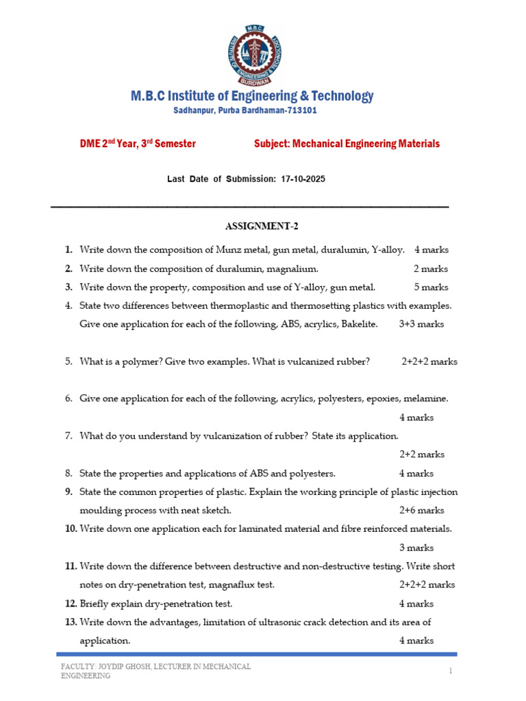 Assignment II | PDF