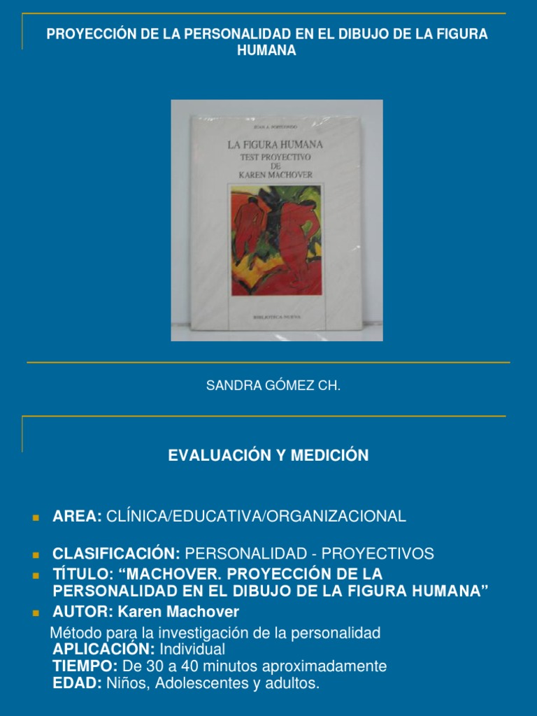 Proyeccion de La Personalidad en El Dibujo de La Figura Humana ...