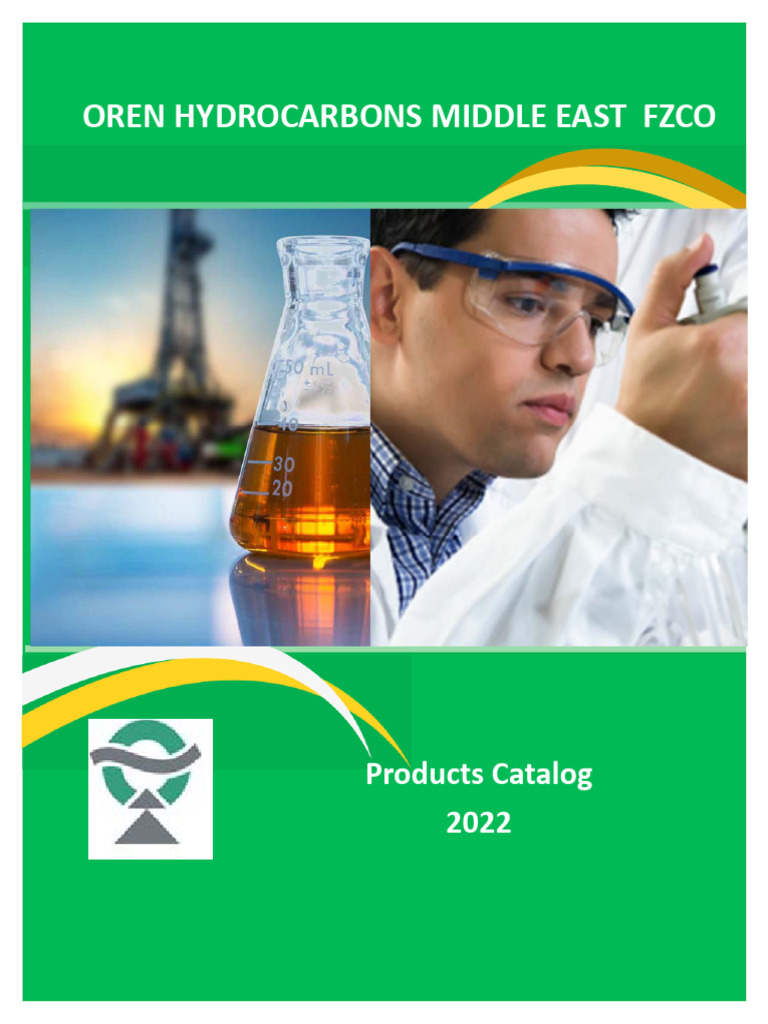 Oren Hydrocarbons New Catalog | PDF | Zinc Oxide | Rheology