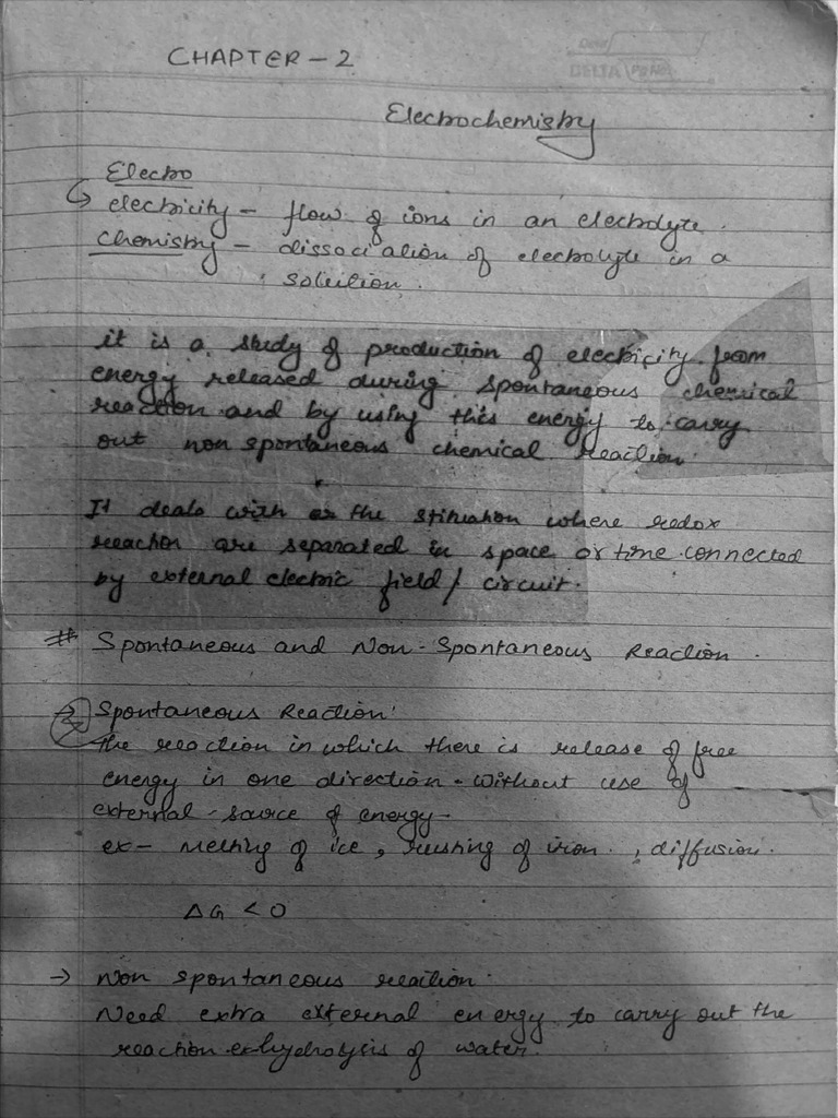 Chapter 2 Chemistry | PDF