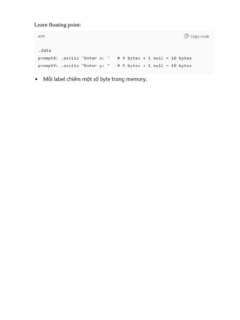 Learn Floating Point | PDF