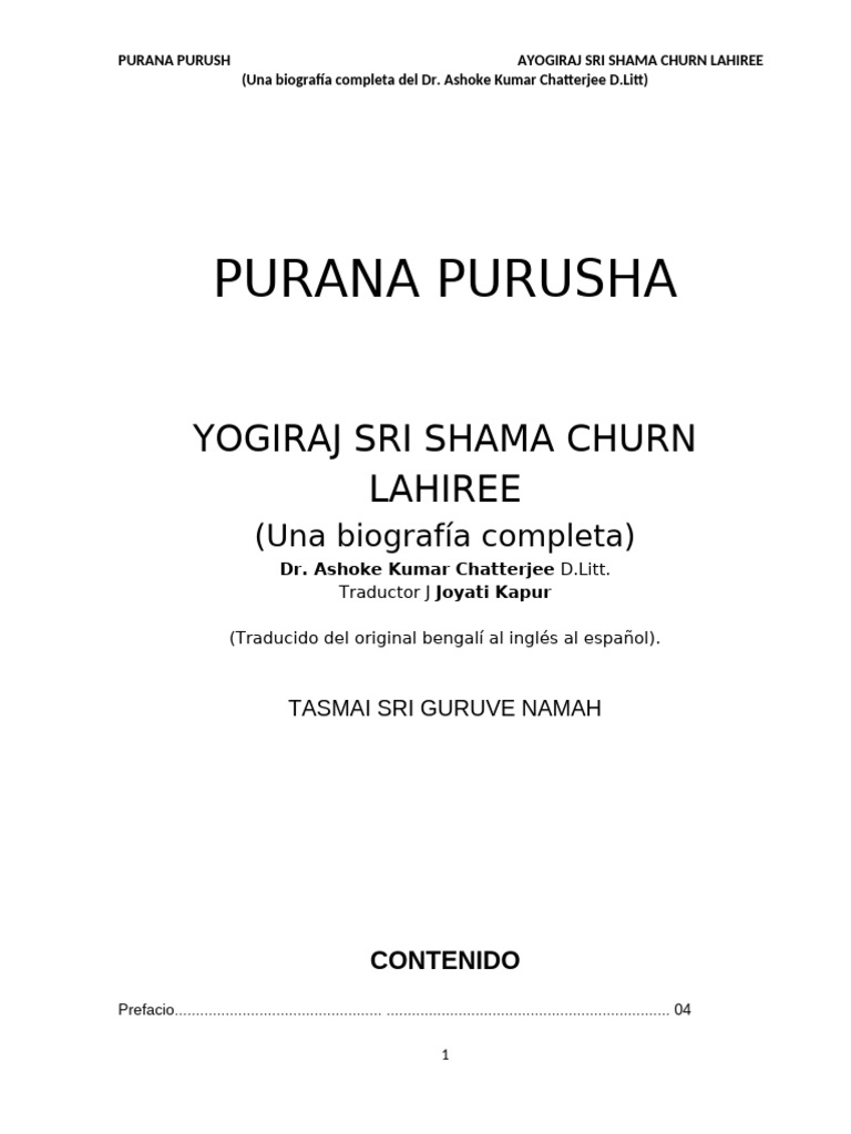 Purana Purusha | PDF | Yoga | Āstika