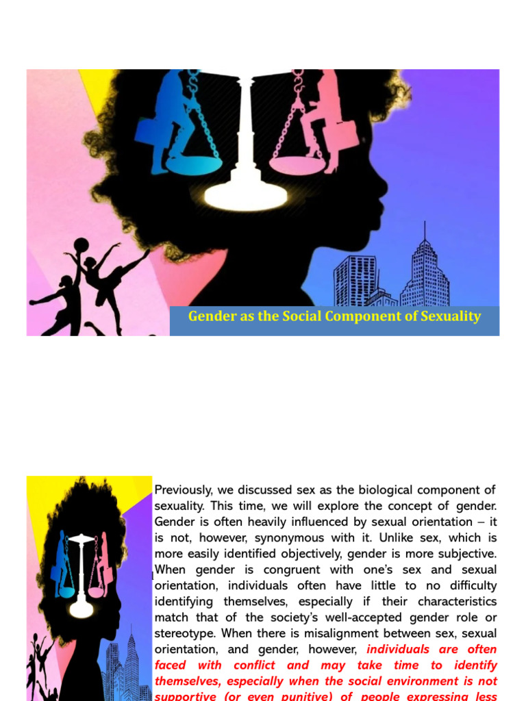 Understanding Gender in Sexuality | PDF | Sexual Orientation | Gender ...