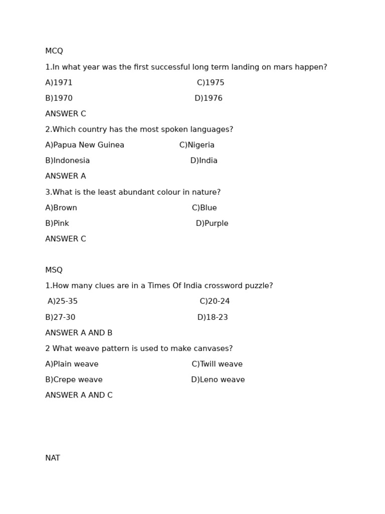 UCEED Question 1 | PDF