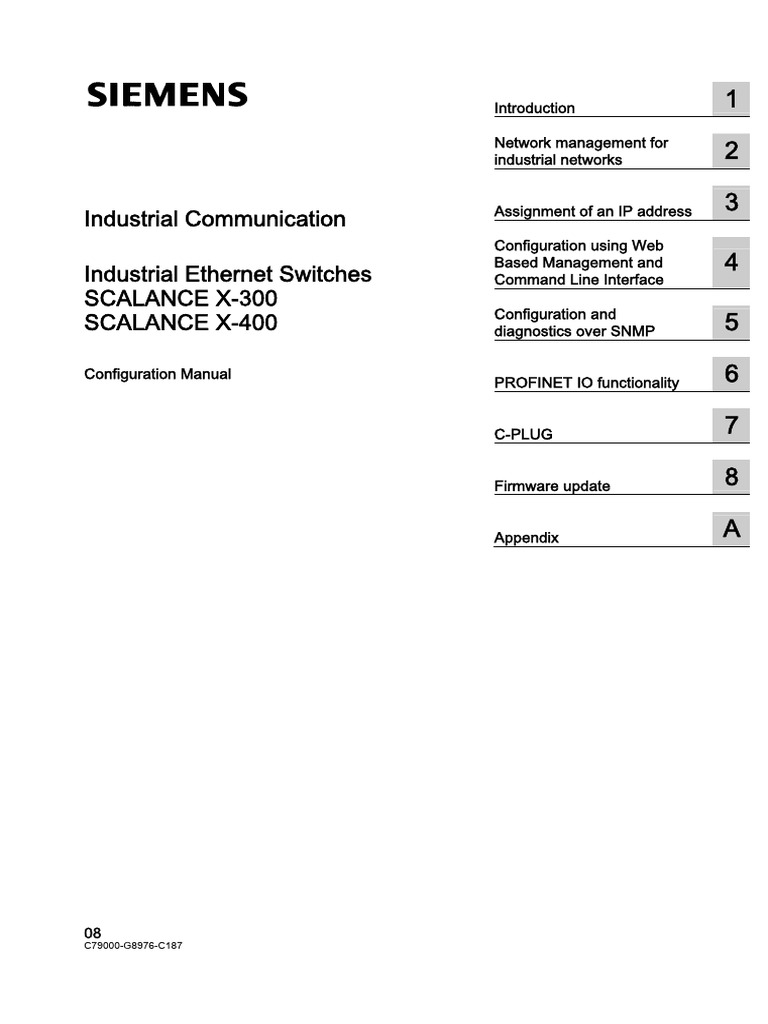 PH_SCALANCE_X-300_SCALANCE_X-400_76 | PDF | Ip Address | Computer Network