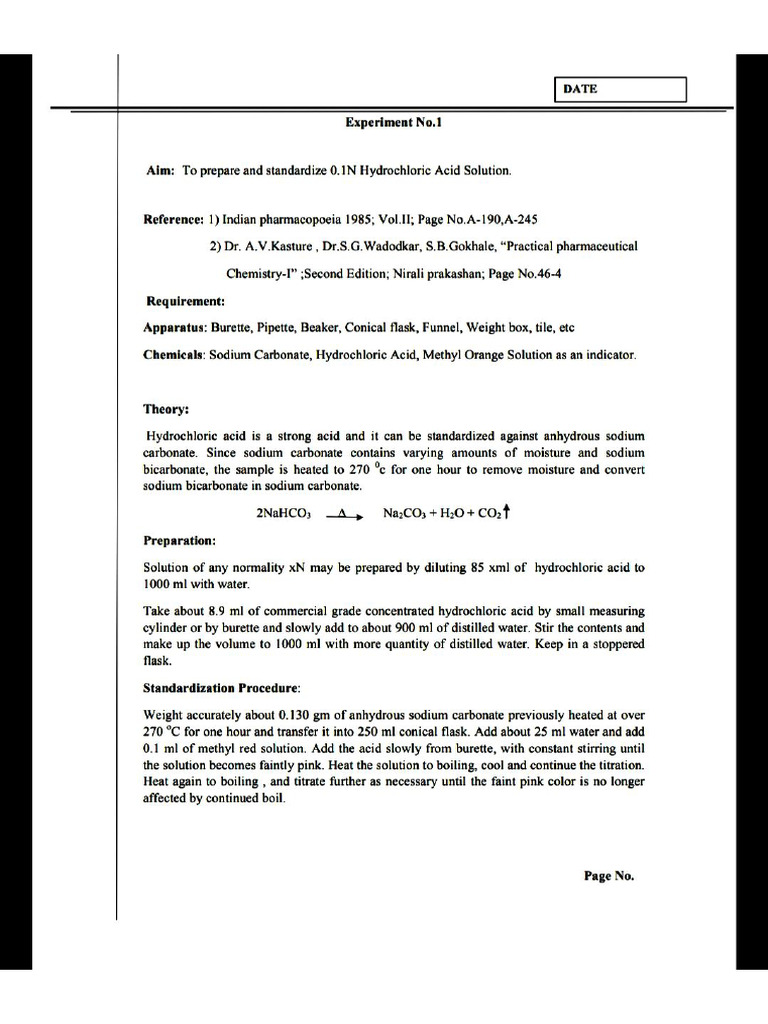 Experiment No 1 | PDF